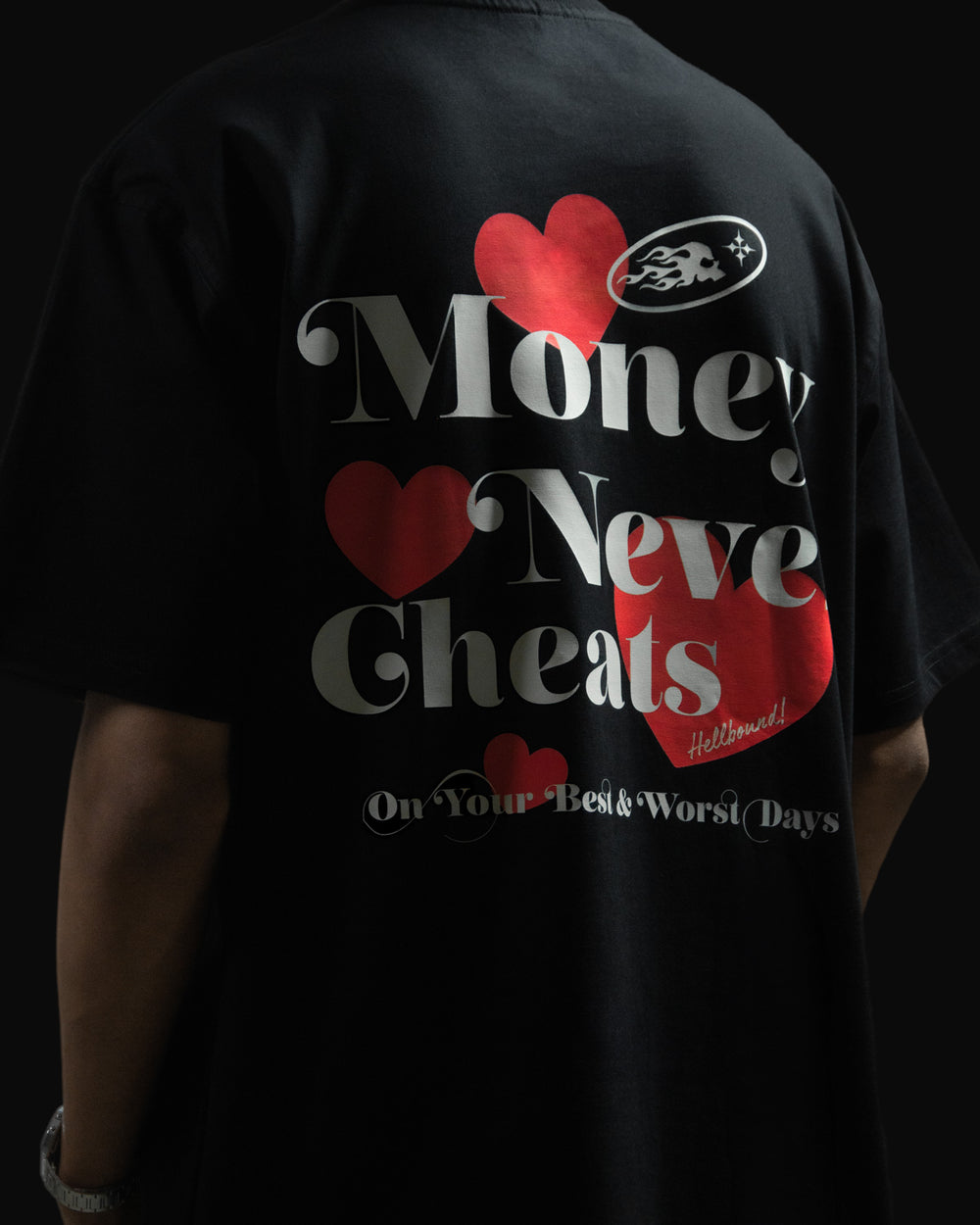 Money Never Cheats Oversized T-shirt