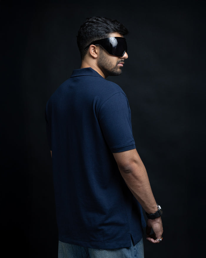 Navy Blue Polo T-Shirt
